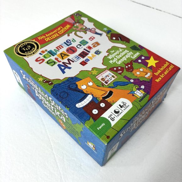 Toys | The Scrambled States Of America Educational Game | Poshmark